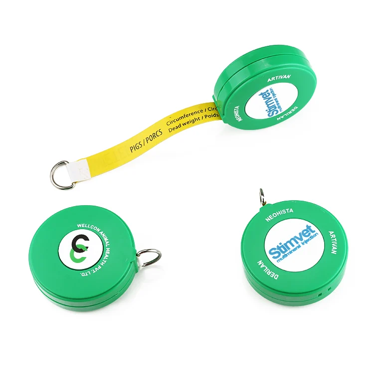 Water Proof Retractable White Tape Scale Animal Weight Measuring Tape ...