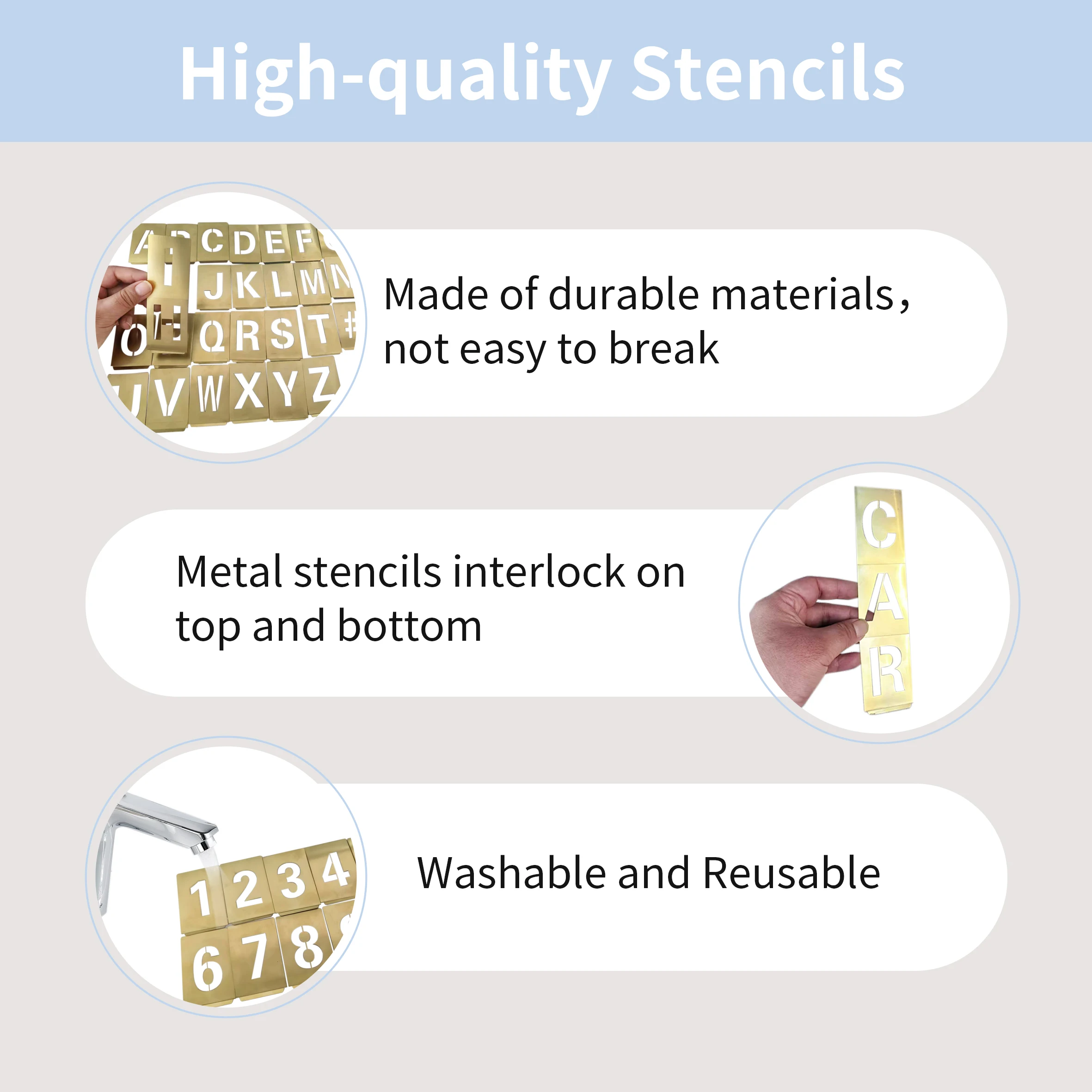 Whole Sale Wall Universal Stencil Stencils for Walls Metal Stencil ...