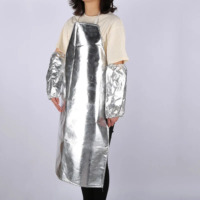 Factory Wholesale Aluminum Foil High Temperature Insulation Apron Anti ...