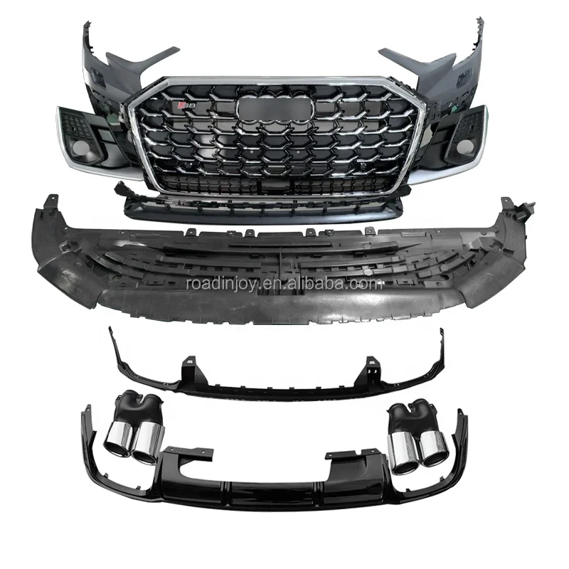 2022-2024 New Design Body Kit For Audi A8 D5 Front Bumper And Rear ...
