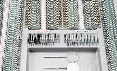 Complete Ophthalmic Lens Set for Eye Test Standard Box
