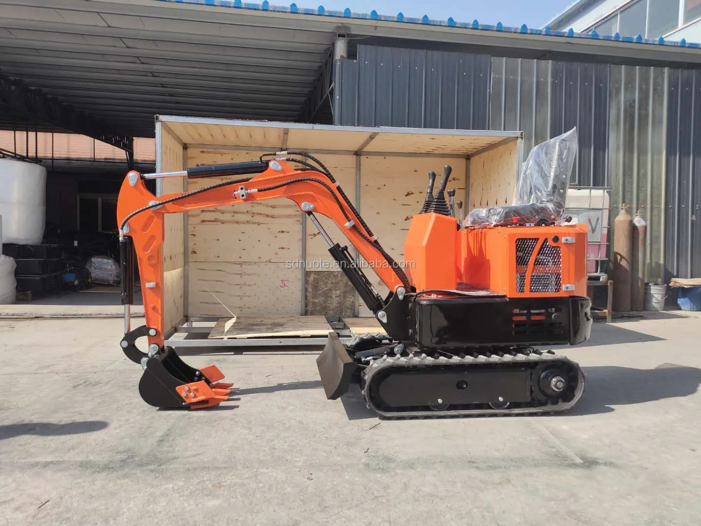 Mini Excavator Machine Chinese for Construction Works 1 Ton