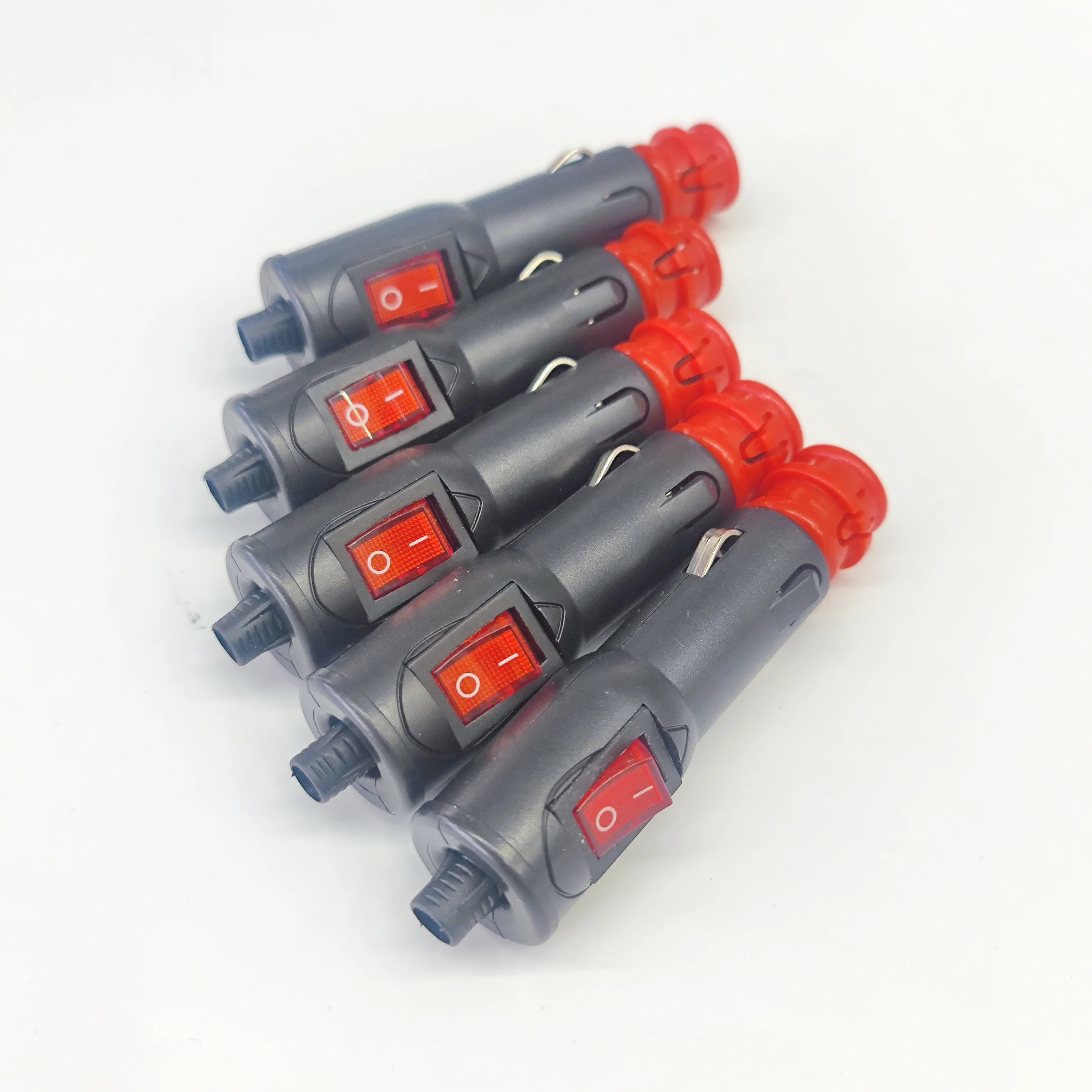 Car Heavy-duty 12v Male Plug Cigarette Lighter Adapter With On Off ...
