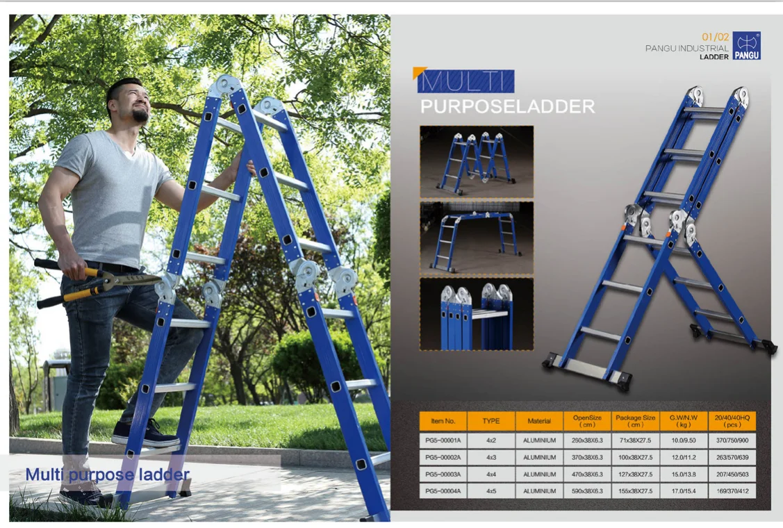 STEP MULTI PURPOSE LADDER WITH a SHAPE and STRAIGHT SHAPE| Alibaba.com