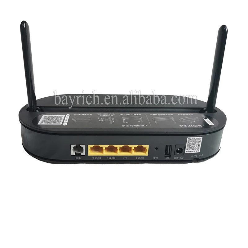 Ftth Hn8145v 10g Xgpon Ont Onu 4ge+2pots+wifi 2.4ghz & 5ghz Dual Band Wifi Ac Router - Buy Xgpon ...