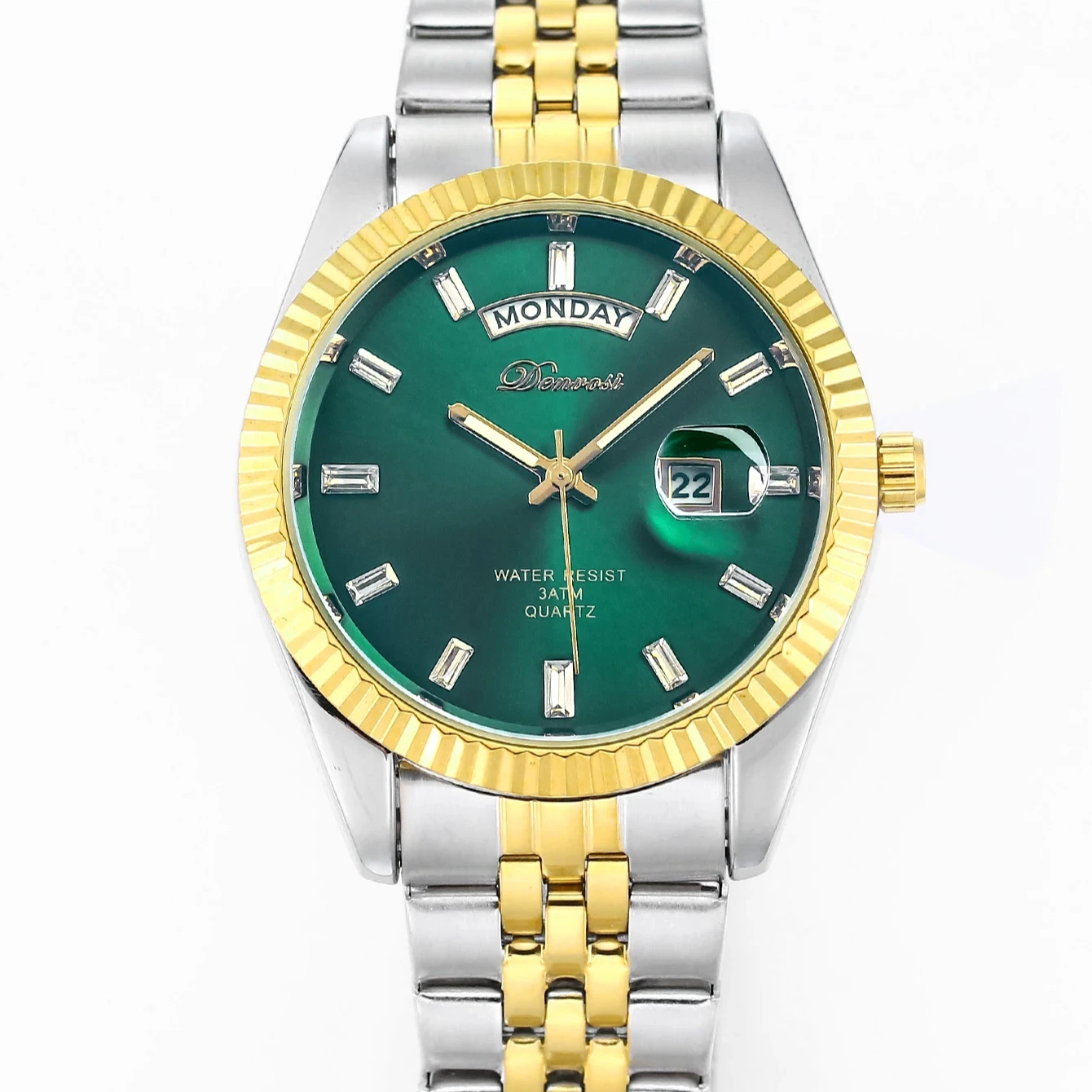 Denvosi Stainless Steel Luxury Week Date Montre Pour Homme