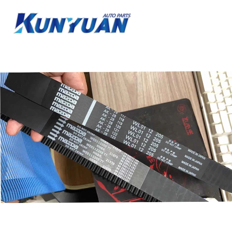 Auto Parts Timing Belt Wl01-12-205 Wl81-12-205 Xm34-6268-aa For Ford ...
