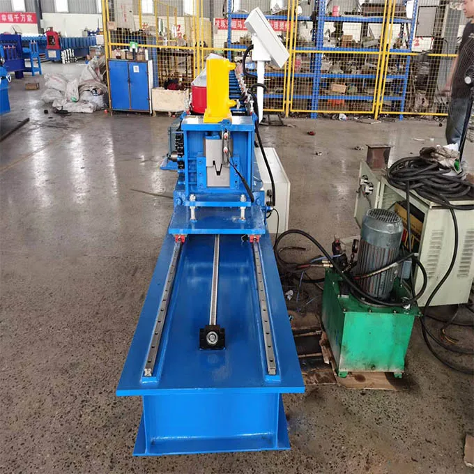 Automatic C U Shape Purlin Channel Making Machine Drywall Metal Stud and Track Profile Roll ...