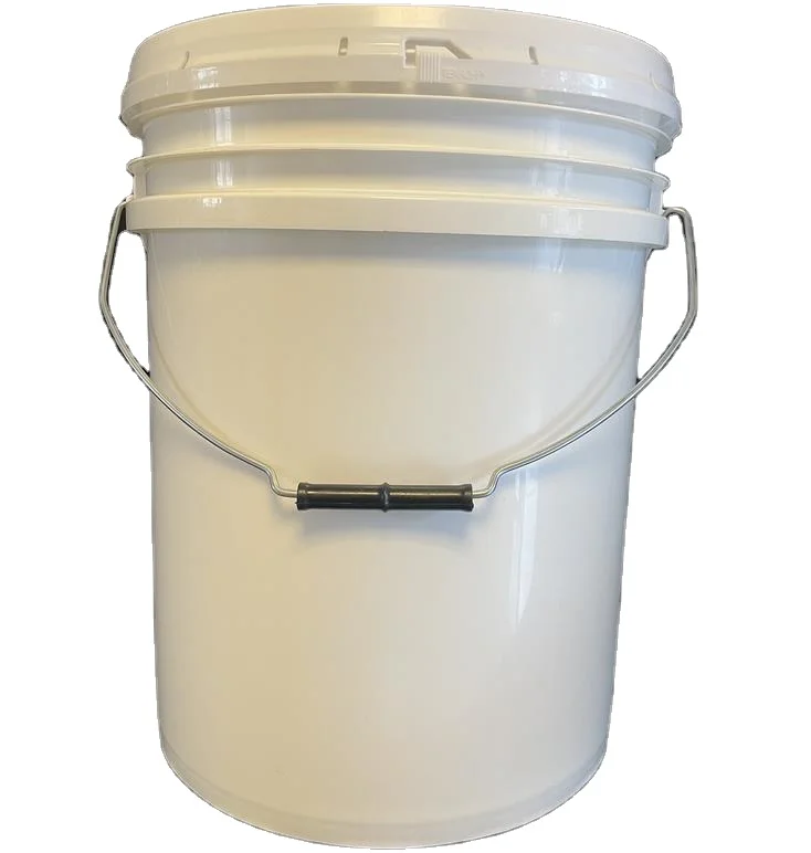 1 Liter To 5 Liter Pp Open Top Plastic Pails 20 Litre Plastic Buckets With Handle And Lids - Buy ...