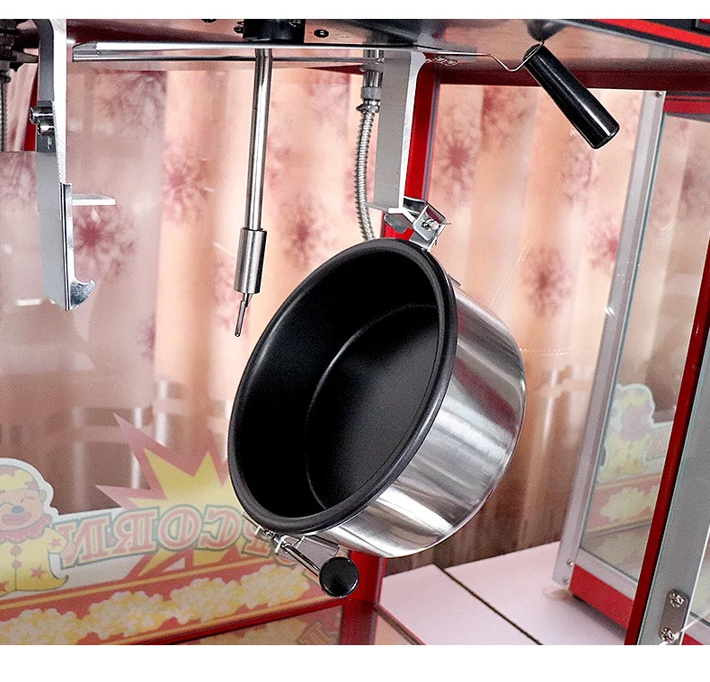 ETON Commercial Popcorn Machine - Red Certificate Popcorn Maker