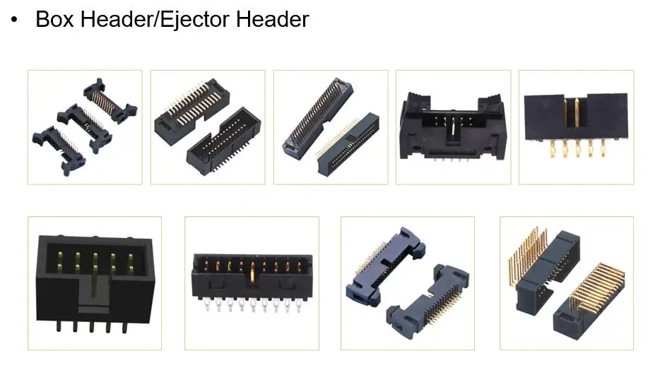 2.54mm Elevator Header Double Layer Double Rows DIP 0.64mm