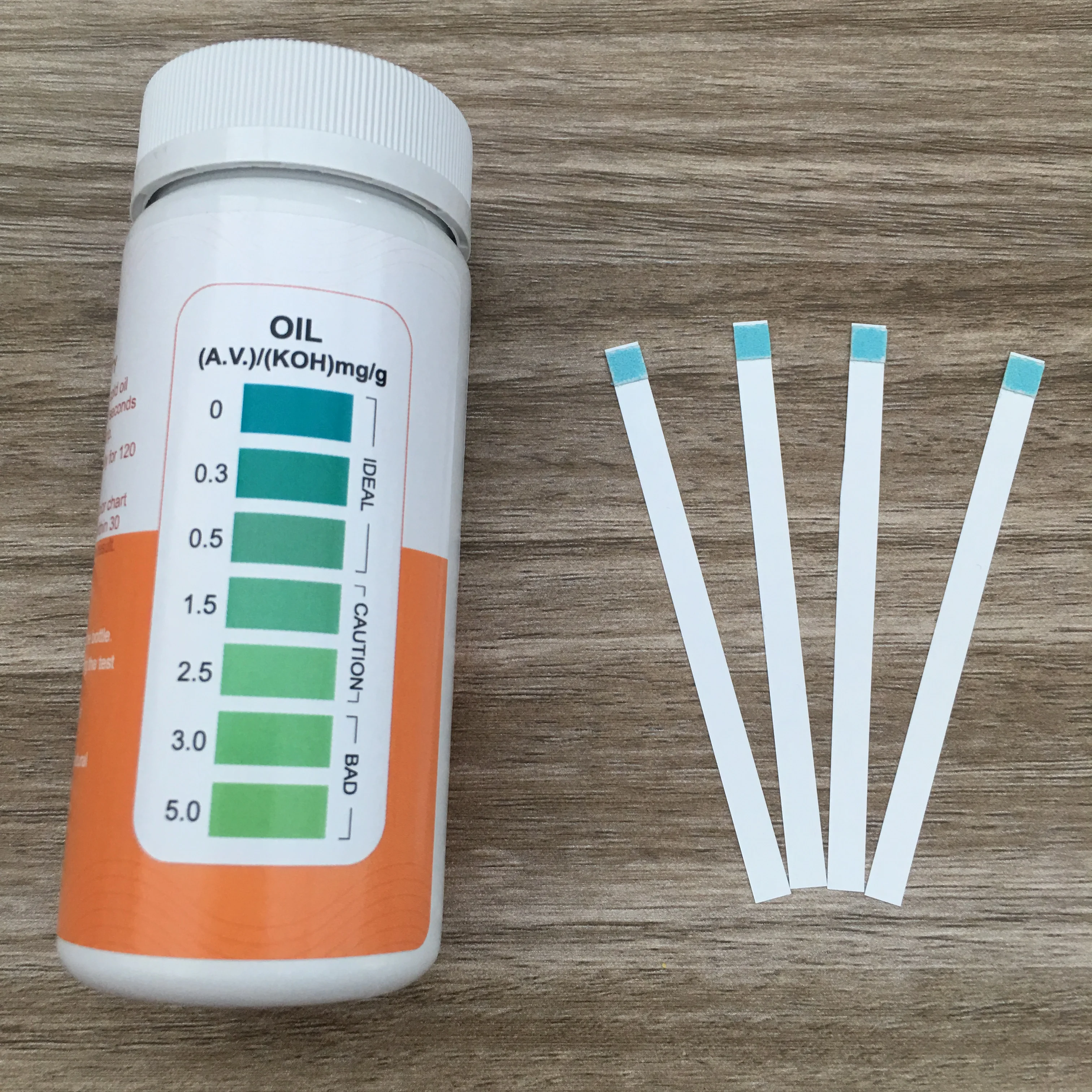 FFA Free Fatty Acid Oil Quality Test Strips for Home Use