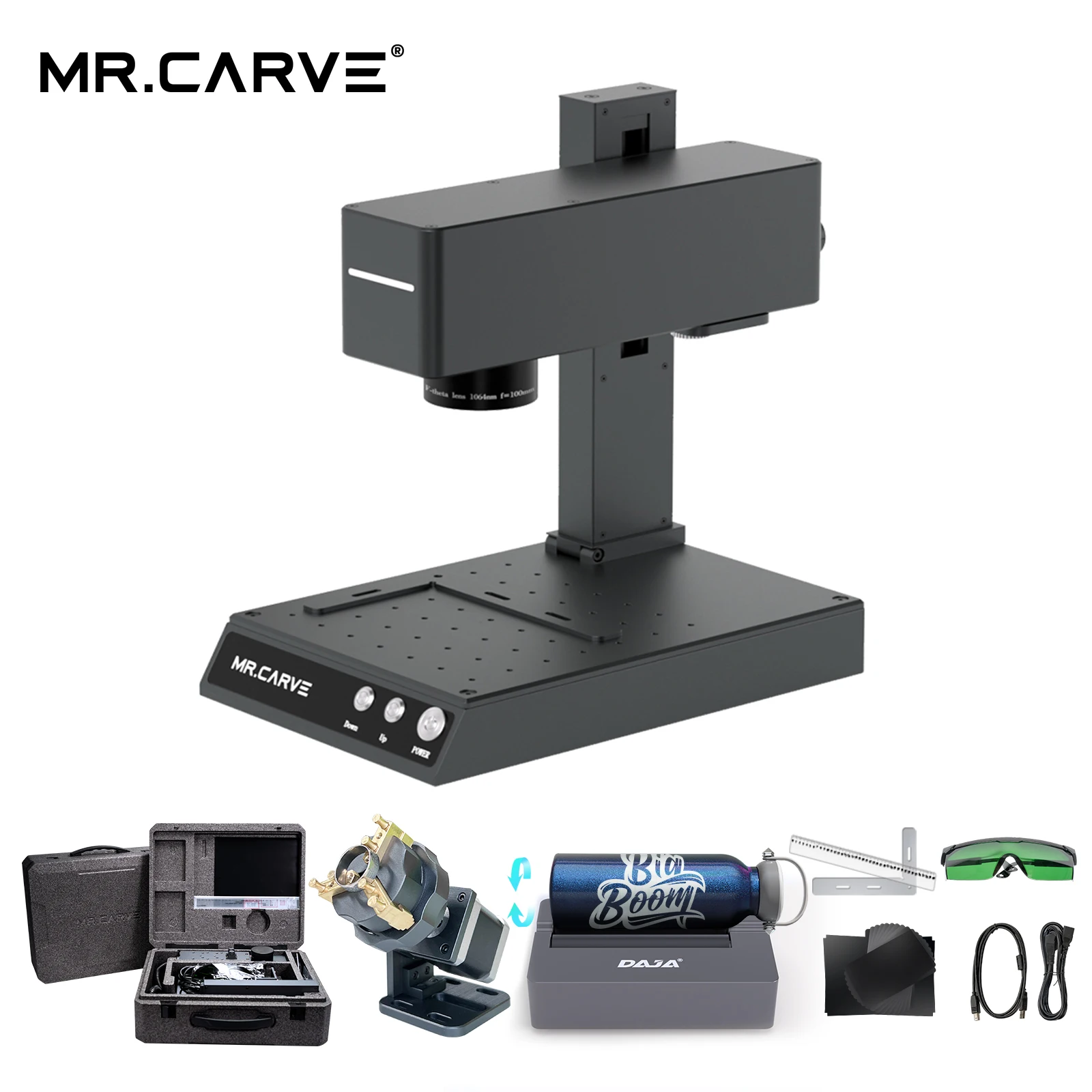 Mini DIY Fiber M4 Laser Marking Machines for Engraving