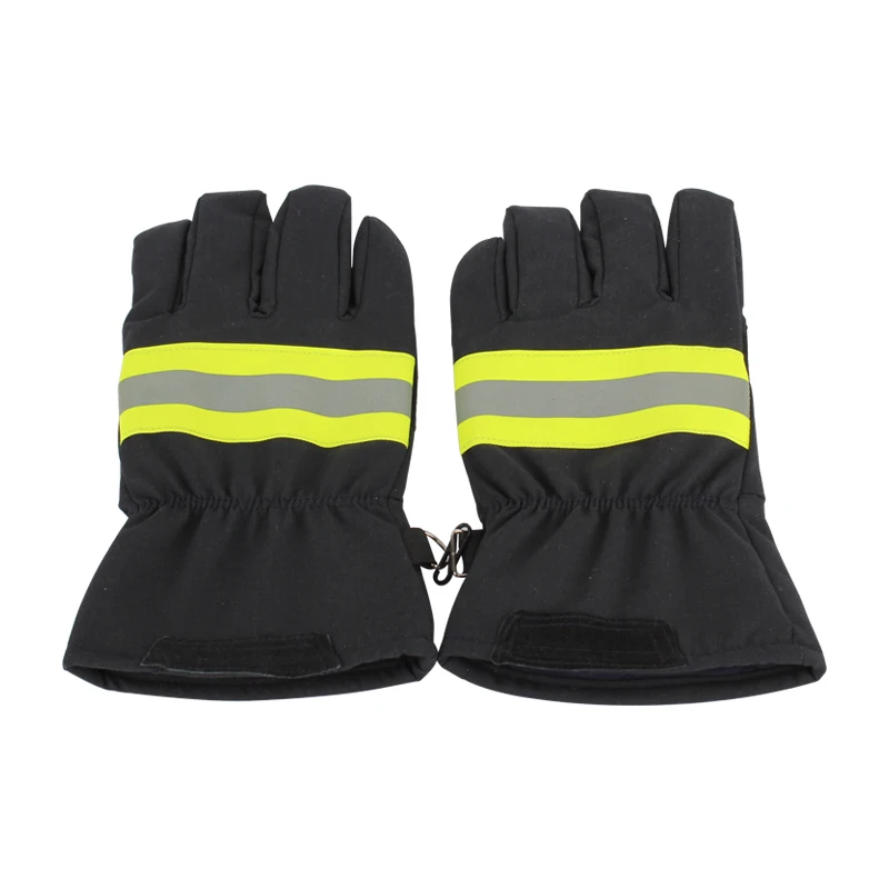 Heat-protection Fireman Rescue Gloves For Firefighter - Buy Fireman ...
