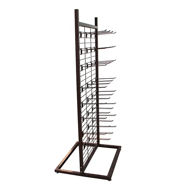 RUIMEI Retail Shoe Rack - Display Slipper Stand with Hooks