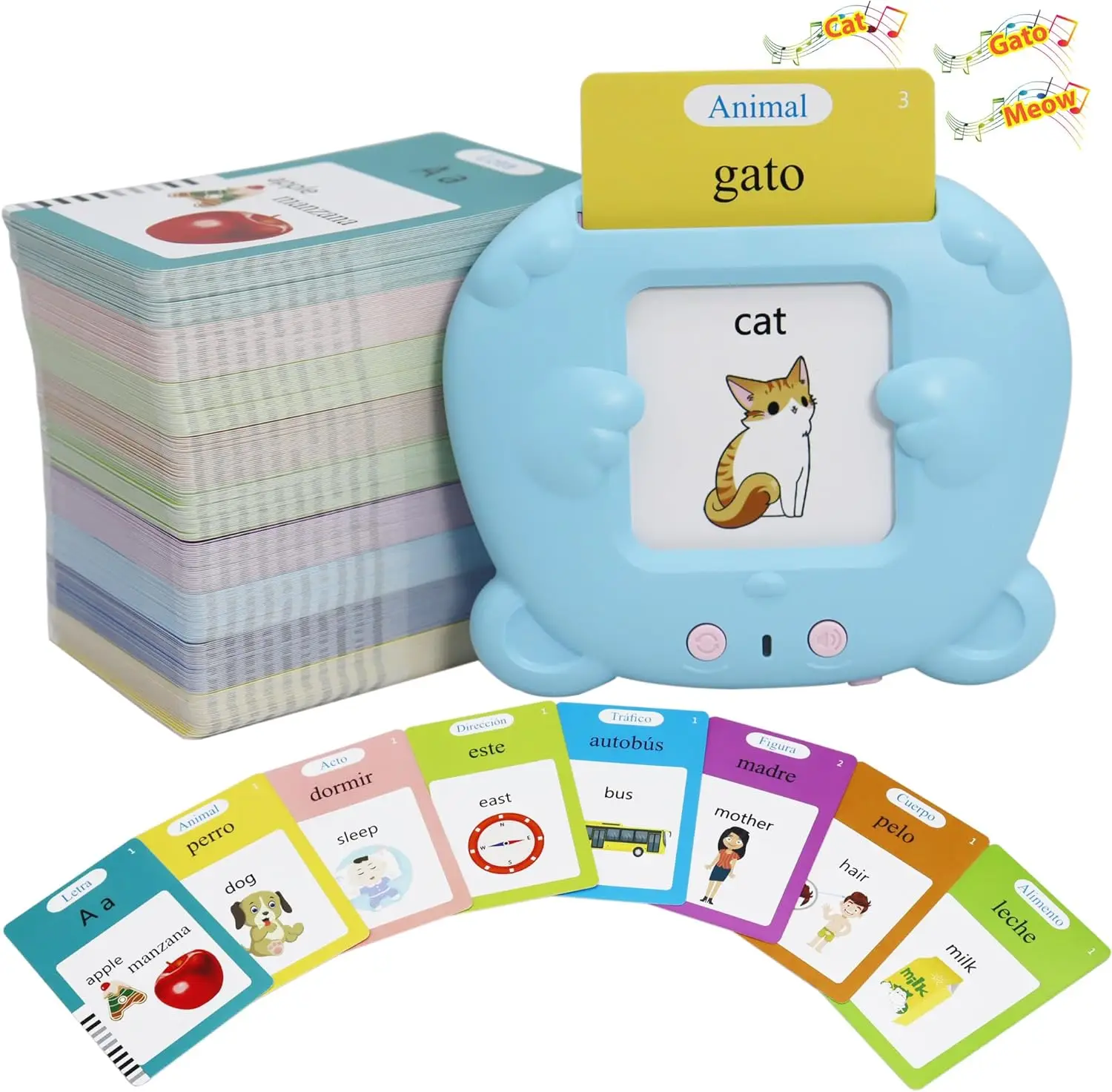 Kids Learning Flashcard Reader - Speech Therapy Toy