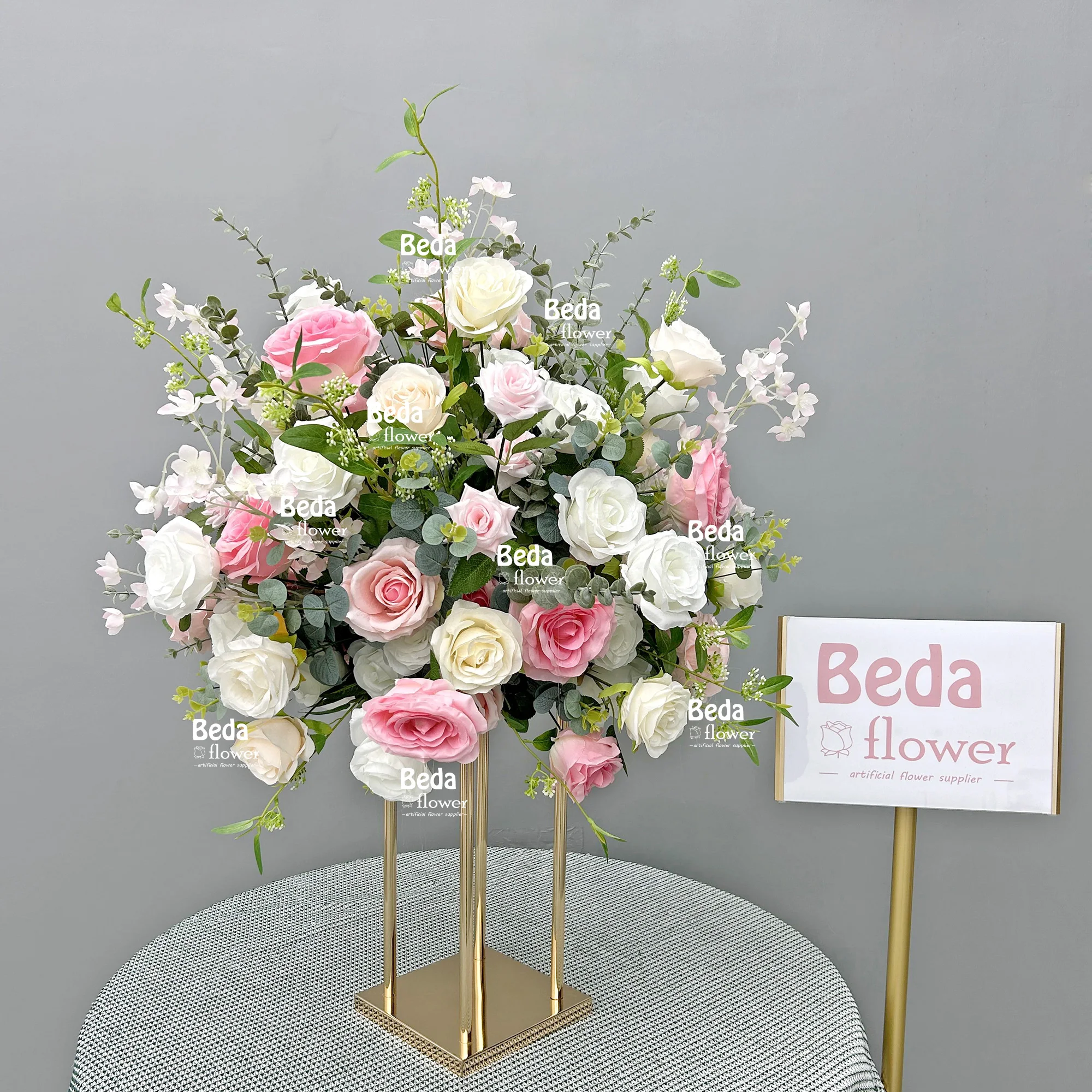 Beda Customized Romantic Omantic Reception Artificial Rose Hydrangea ...
