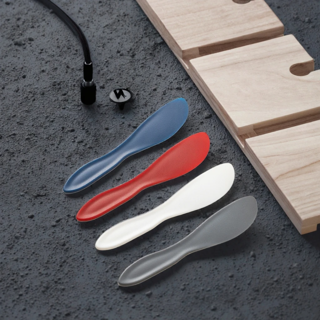 Mini Plastic Spatulas for Cold Temperatures Clean-Rest Design Food ...