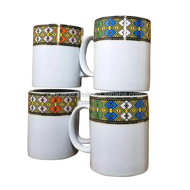 Shop Our Hot Selling Ethiopia Coffee Cup Set - Ceramic Mugs