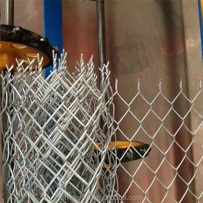 Diamond Wire Mesh Chain Link Fence 1*20m Roll - Buy Diamond Chain Link ...