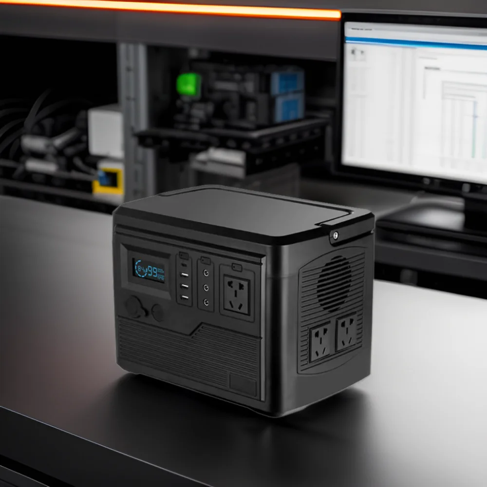 300watt Portable Power Station With External Battery Swap Lithium Ion ...