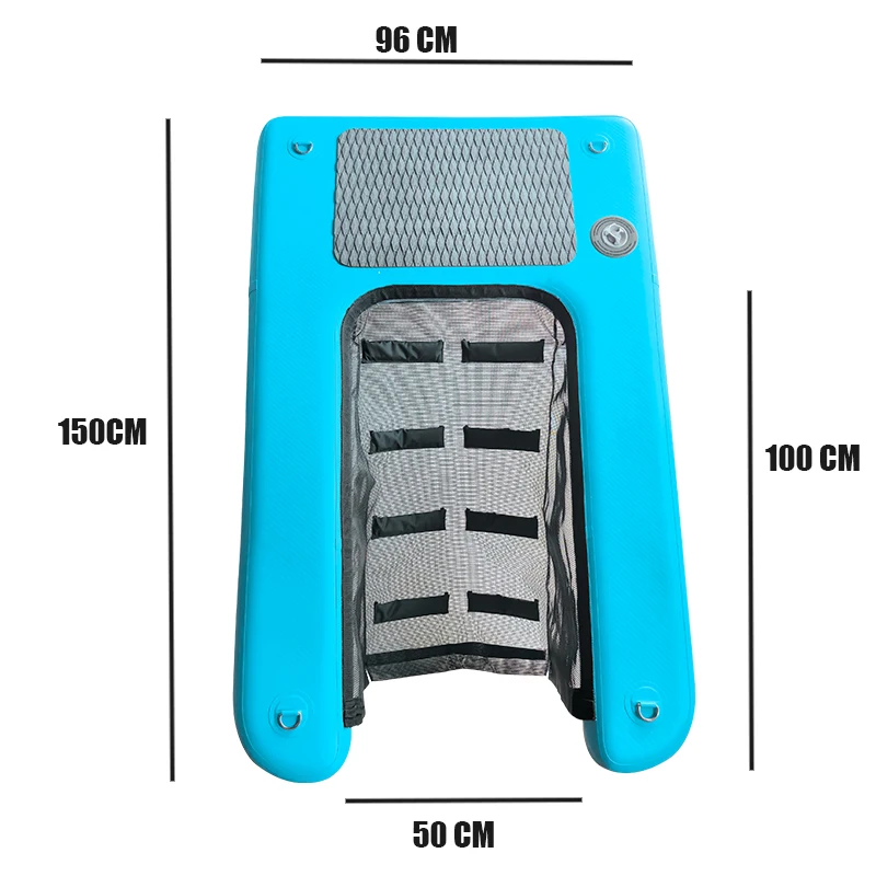 Neokudo Oem Water Ladder Steps Inflatable Pup Plank Dog Floating Ramp ...