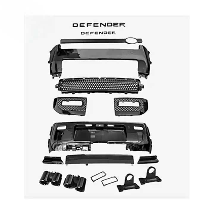 Car Exterior Accessories Rear Bumper Bracket Lr129768 Lh Lr129767 Rh ...