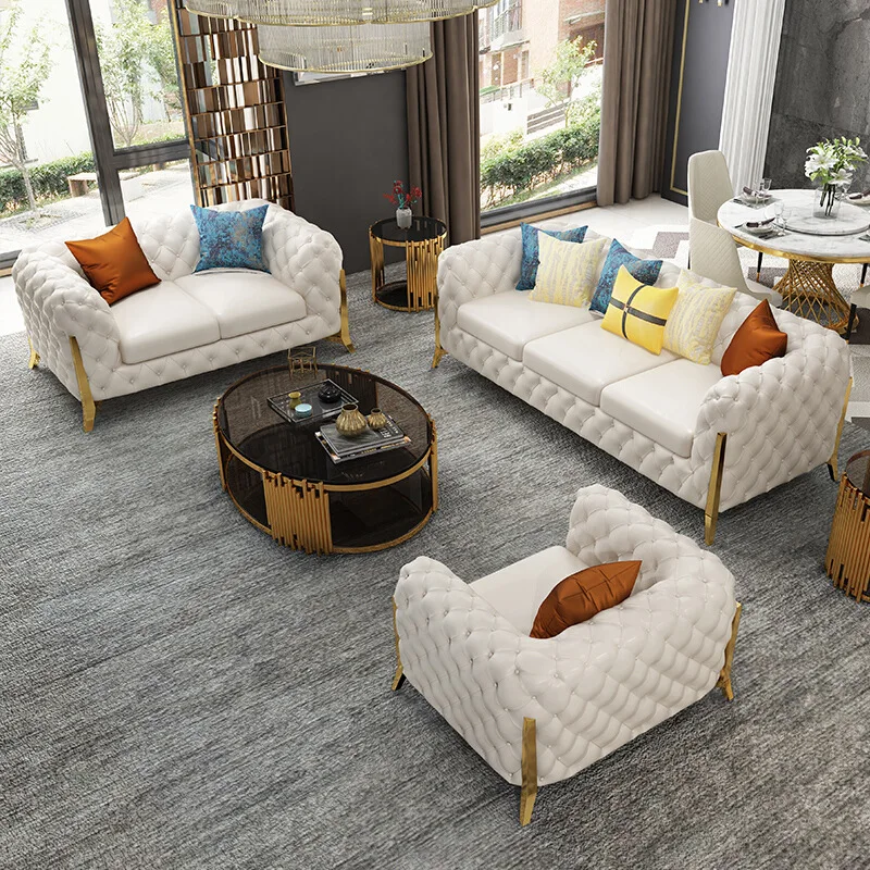 Shop Our Modern Classic Sofa Set - Executive Luxury Leather