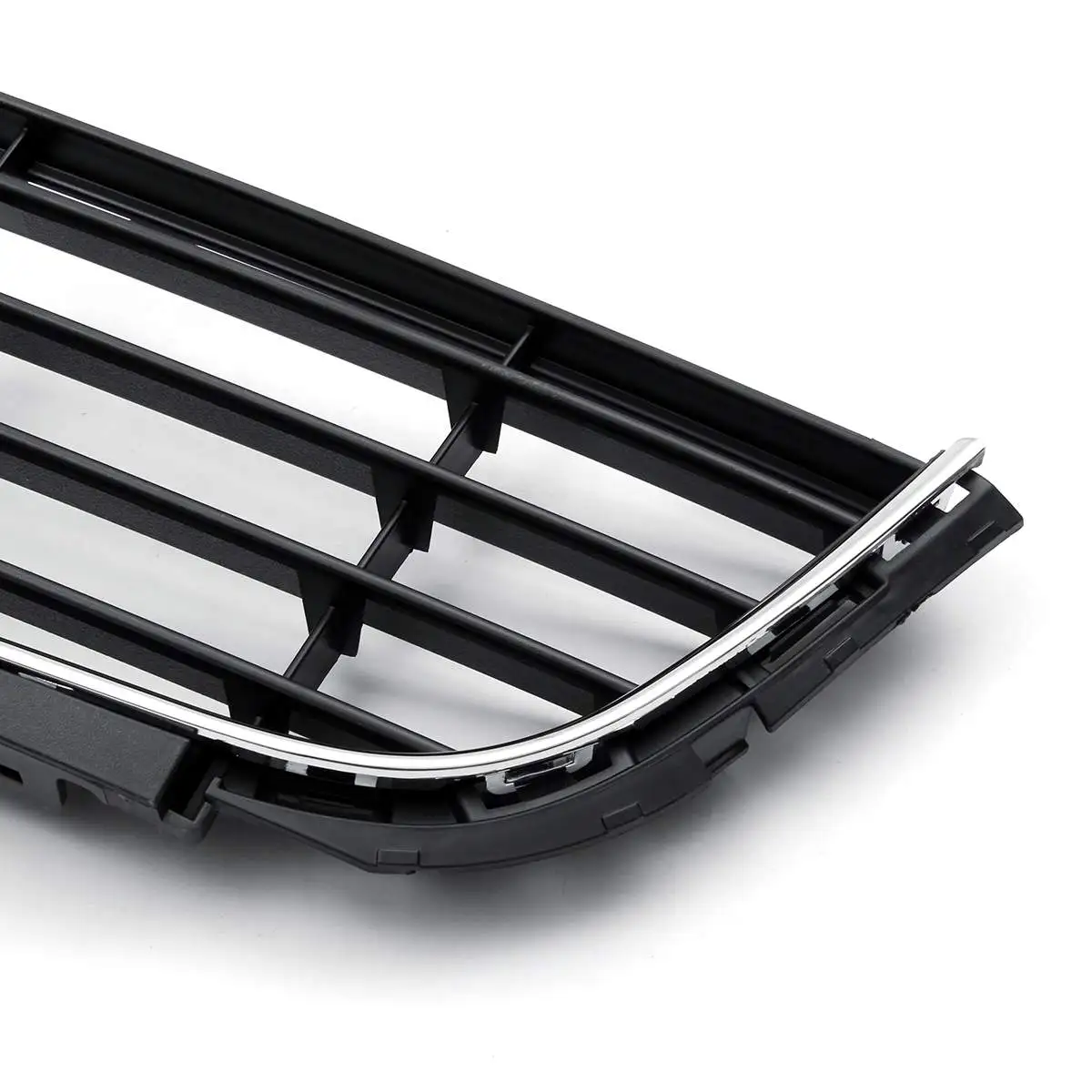 Car Front Bumper Lower Center Grille Panel Chrome Trim For Vw Golf 6
