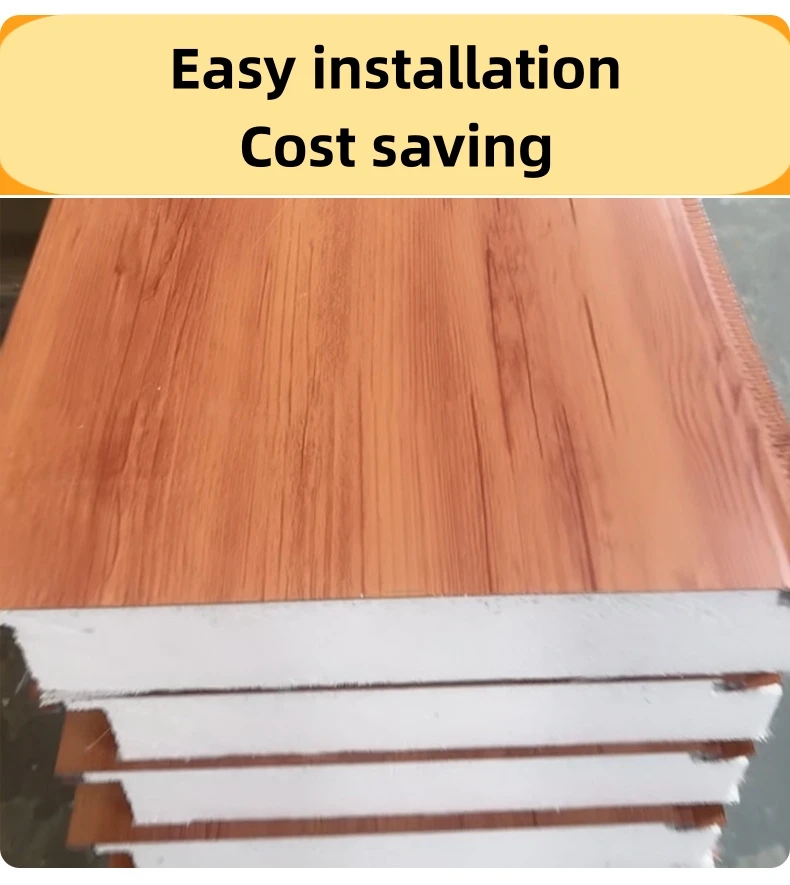 Fire Rated EPS/XPS Foam Seamless Wall Panels for Exterior