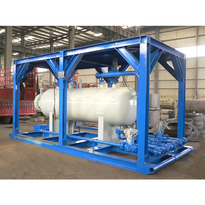 Two Phase Separator Gas Liquid Separation Device For Gaseous Liquid And ...