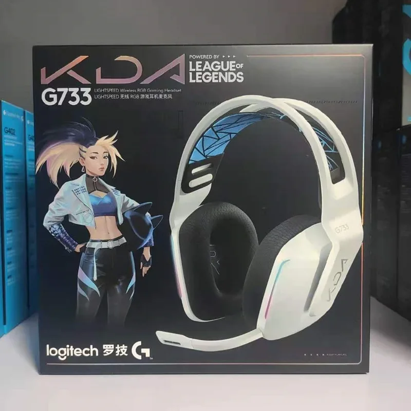 Logitech G733 Lightspeed Kda Wireless Headset Rgb Symphony Gaming ...