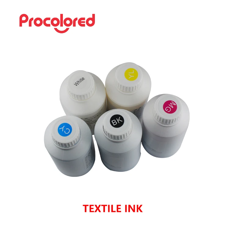 5*1000ml Textile Clothes Inks For Uv Printers - Buy Textile Ink,Clothes ...