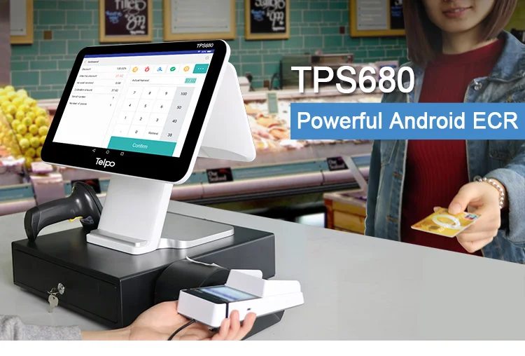 Best Qr Code Scanner Verifone Pos Terminal Electronic Cash Register ...