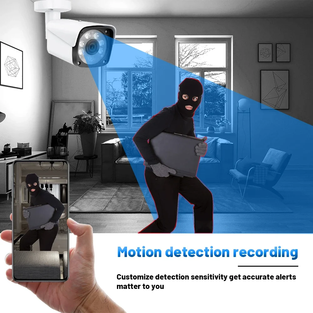 CCTV Camera Kit 4CH Full HD Outdoor Waterproof DVR System