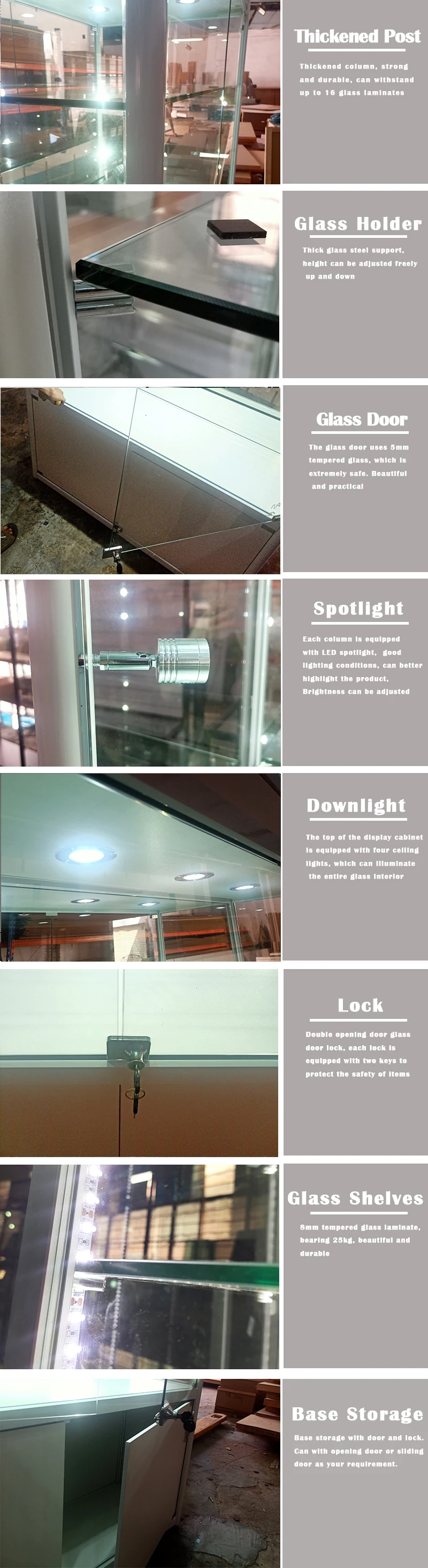 Shop Our Elegant Glass Display Cases for Retail Success