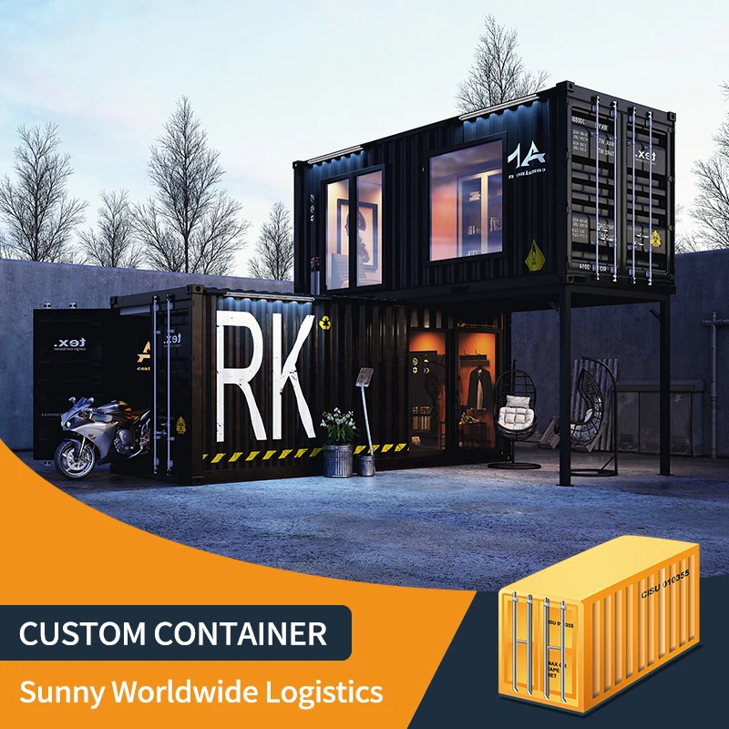 Swwls 40 Ft Container Used From Shanghai To Usa La Lb New York Sea ...