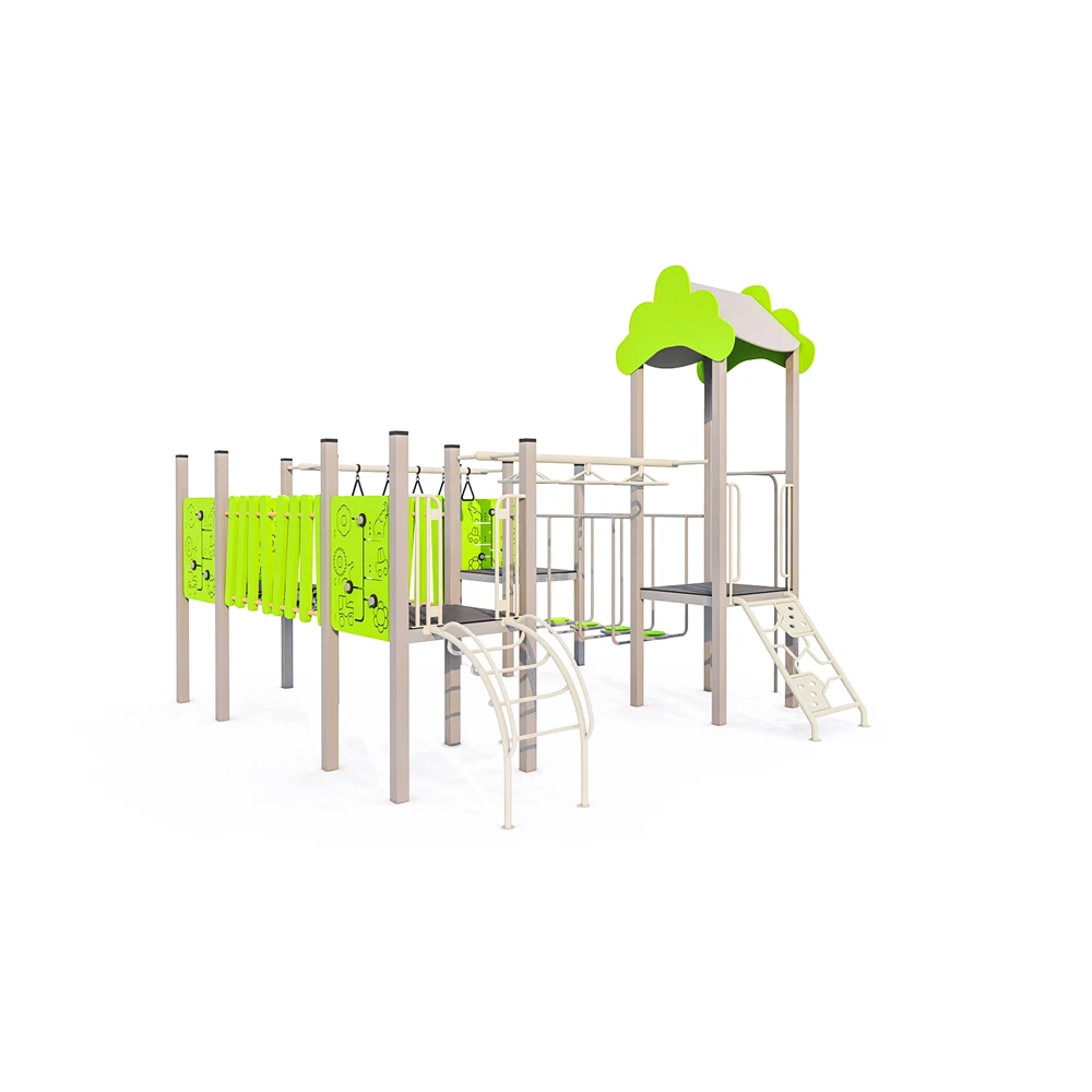 HPL Big Kids Children Playing Equipment Outdoor Playground with Swings ...