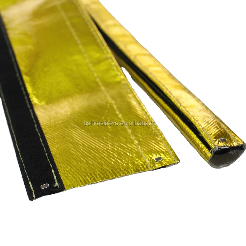 Automitve Cable Heat Shield High Temperature Wire Protection Aluminized ...