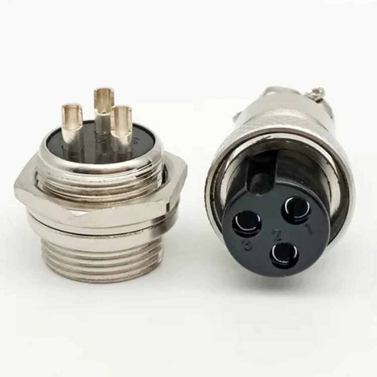 High Quality GX16 3 Pin Aviation Connectors - Reliable Power
