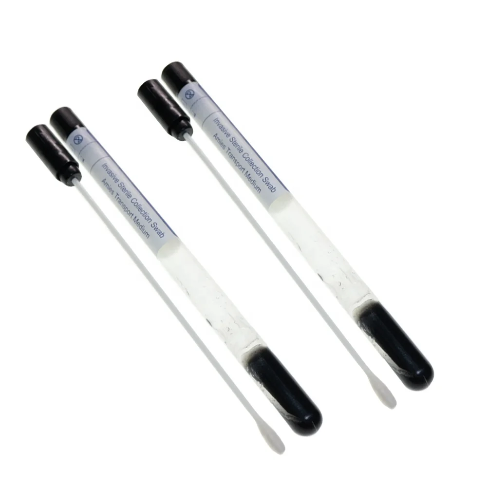 Steril Specimen Sample Collection Flocked Stuart Ami Transport Medium ...