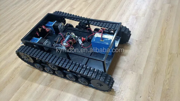Track Conversion Kit/tracked Chassis/rubber Track Platform Tracked ...