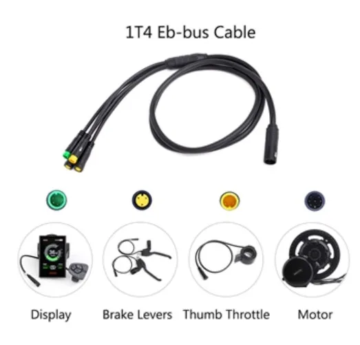 Bafang Waterproof Wiring Harness Cable For Mid Drive Motor - Oem