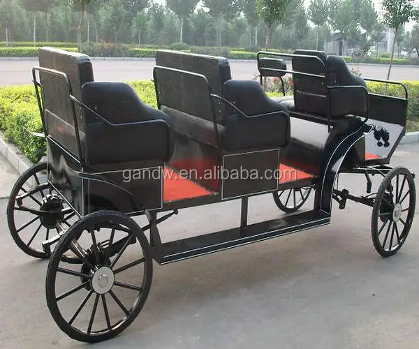 Tourist Horse Carriage Wagon Marathon Pony Horse Cart Saddle Carriage ...