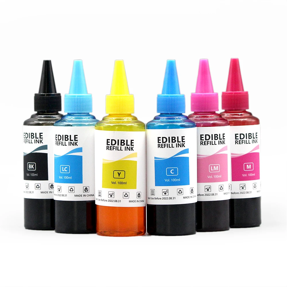 Food Grade Printing White Edible Ink Eatable Food Ink Soft Capsule ...