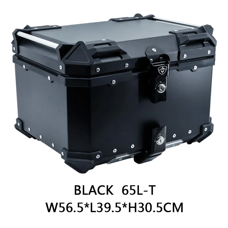 Duhan 65l Motorcycle Tail Boxes Aluminum Rear Tail Luggage Box For ...