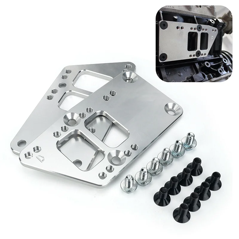 Billet Aluminum Engine Mounts Adapter Plates For Ls Swap Ls1 Ls2 Ls3 ...