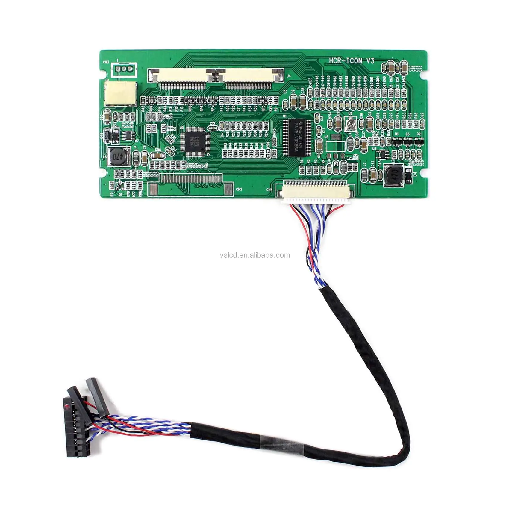 LVDS to TTL Converter Board HCR-TCON N3 for 10.2inch TFT LCD Panel