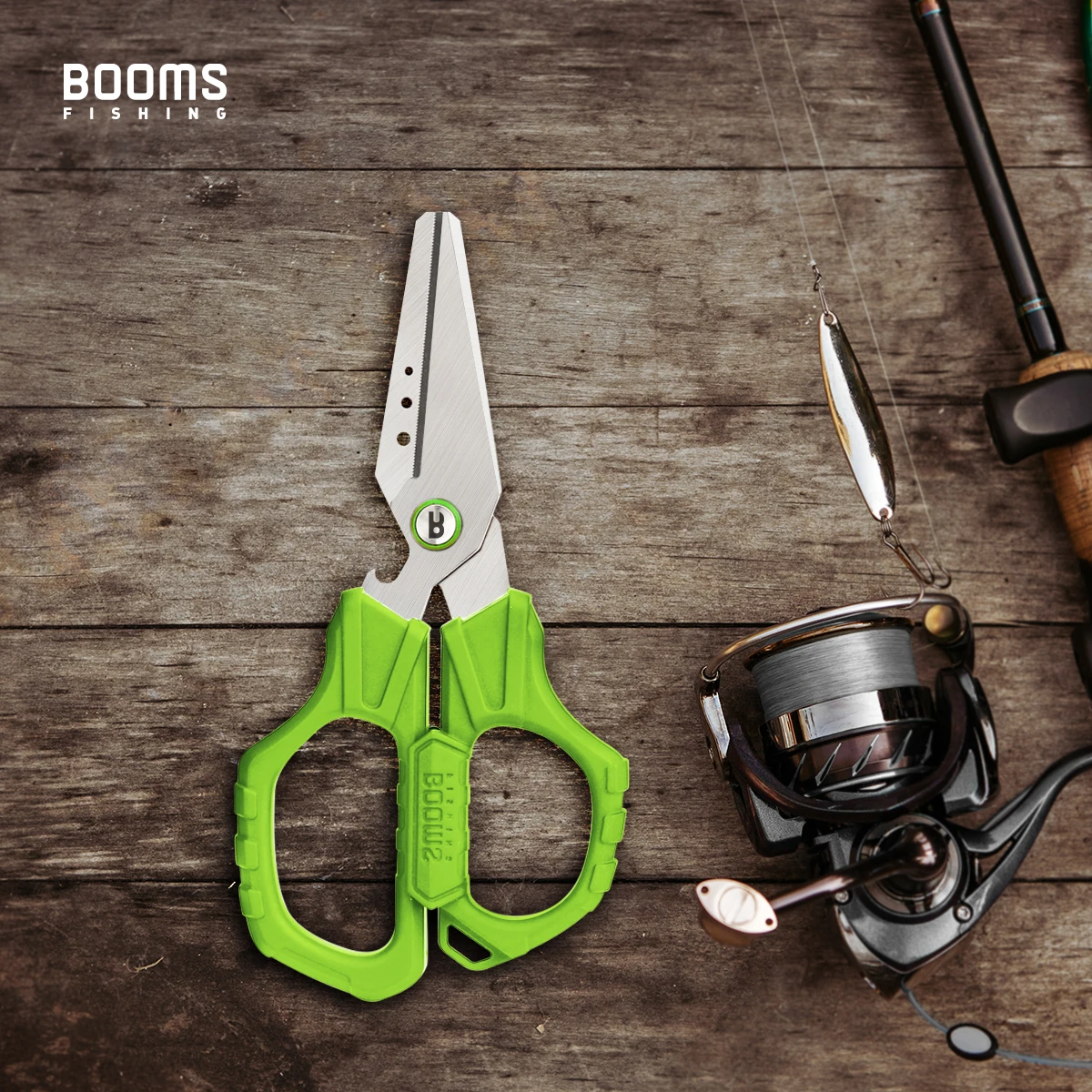 Non-Slip Grip Stainless Steel Fishing Braided Line Cutter Serrated ...