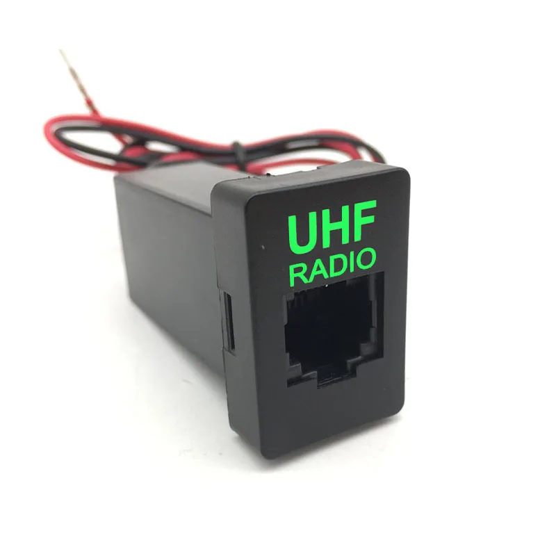 RJ45 Connector Socket Pass Through DC12V-24V UHF Plate Dash Switch ...